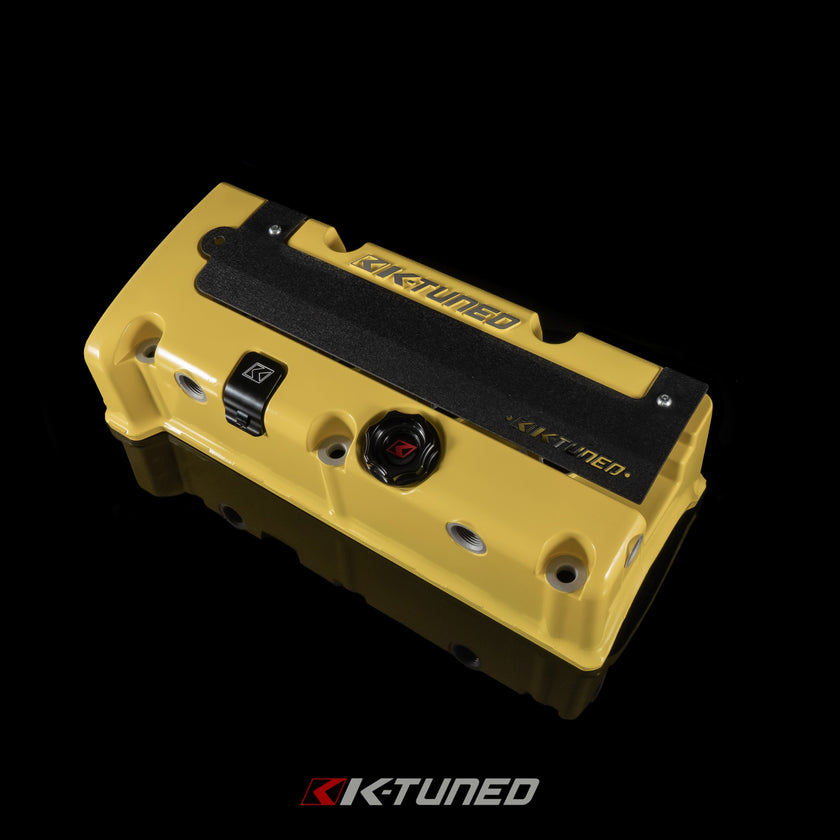 Another Limited Edition Valve Cover, now in gloss yellow – K-Tuned